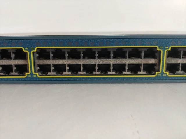 CISCO CATALYST 3560G WS-C3560G-48TS-S 48-Port Gigabit Managed Eternet ...
