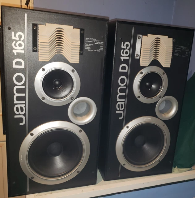 JAMO D165 VINTAGE Retro HiFi Speakers RELLY GOOD SPEAKERS OLD SKOOL 👌 £ ...