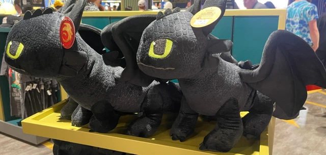 UNIVERSAL EPIC UNIVERSE How To Train Your Dragon Toothless Night 28" XL ...