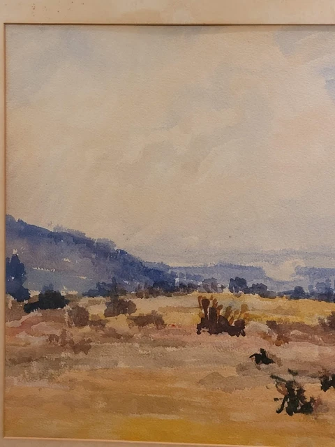 KARL ABT (1899-1985), Aquarell, Landschaft Schwarzwald, signiert, 1957 ...