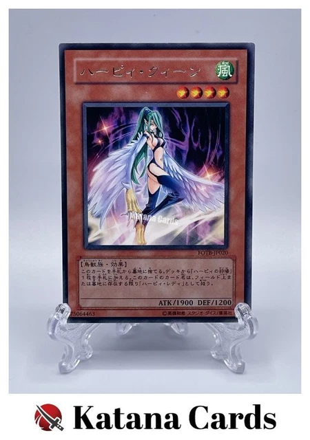 CARTE YU-GI-OH | Reine Harpie Rare | FOTB-JP020 Japonais EUR 13,49 - PicClick FR