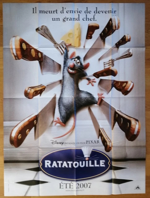 RATATOUILLE PIXAR DISNEY animation original LARGE french movie poster ...