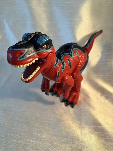 VINTAGE IMAGINEXT DINOSAUR T-Rex Tyrannosaurus 2004 Sound Roars Works ...