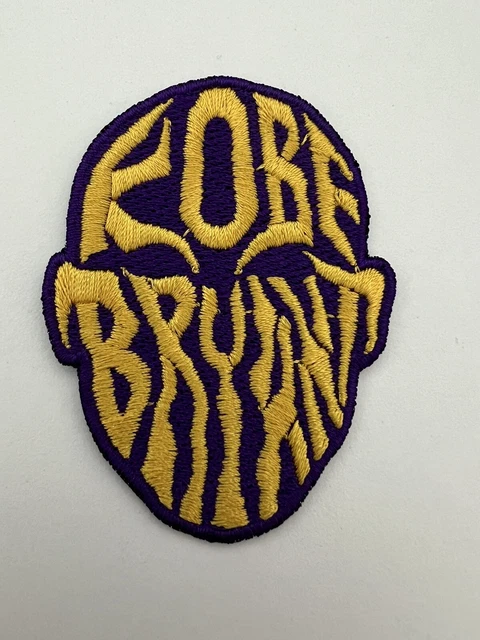 PATCH/TOPPA RICAMATA KOBE BRYANT mm62x47 da cucire NBA EUR 13,50 - PicClick FR