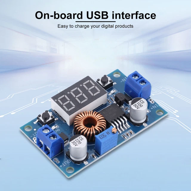 XL4015 DC-DC BUCK Converter Module Adjustable Step-Down Module with LED Display EUR 4,60 ...