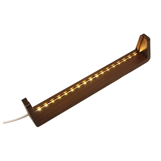 WOODEN U-SHAPED LUMINOUS Base Display Frame Wooden Frame LED ...