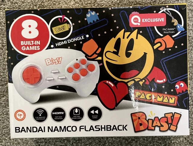 BANDAI NAMCO BLAST! Feat. Pac-Man Plug & Play Game Controller/Console ...
