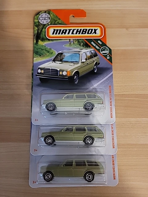 MATCHBOX MERCEDES-BENZ W123 Wagon MBX Road Trip #9/20 Green Lot Of 3 $6 ...