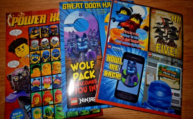 LEGO MAG NINJAGO Dragons Rising 15 2024 & Figure LLOYD & Sword £5.99 ...