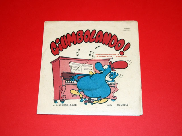 GIUMBOLO - GIUMBOLANDO 7" 45giri (ZBBS 7213) SIGLA TV/CARTONI ANIMATI ...
