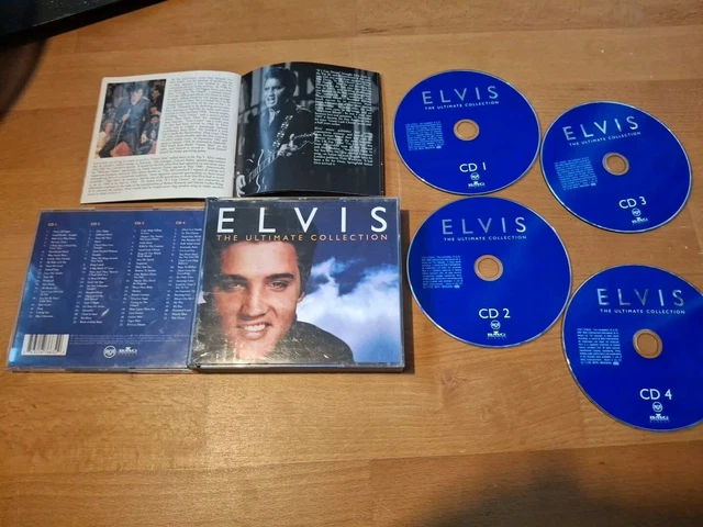 4-CD-BOX ELVIS PRESLEY Ultimate Collection BMG 2001 alle 88! Greatest ...