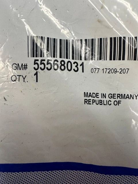 GENUINE GM TURBOCHARGER Coolant Feed Pipe 55568031 $174.19 - PicClick CA