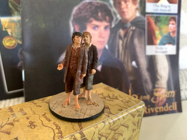 FRODO AND SAM #20 Eaglemoss Lord Of The Rings Metal Figures Collector's ...