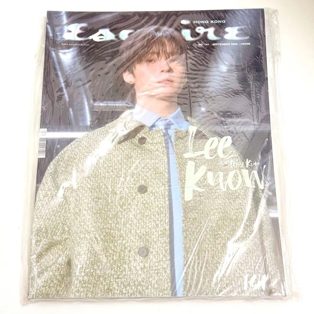 ESQUIRE HONG KONG Limited Magazine September 2025 Issue Stray Kids Lee ...