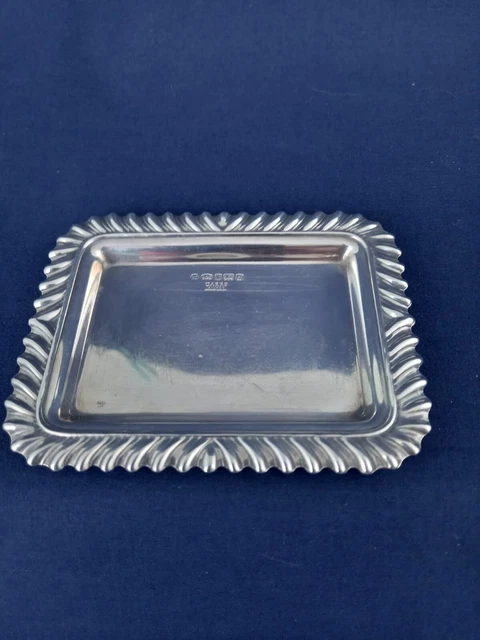 SILVER PIN TRAY By Carrs £44.00 - PicClick UK