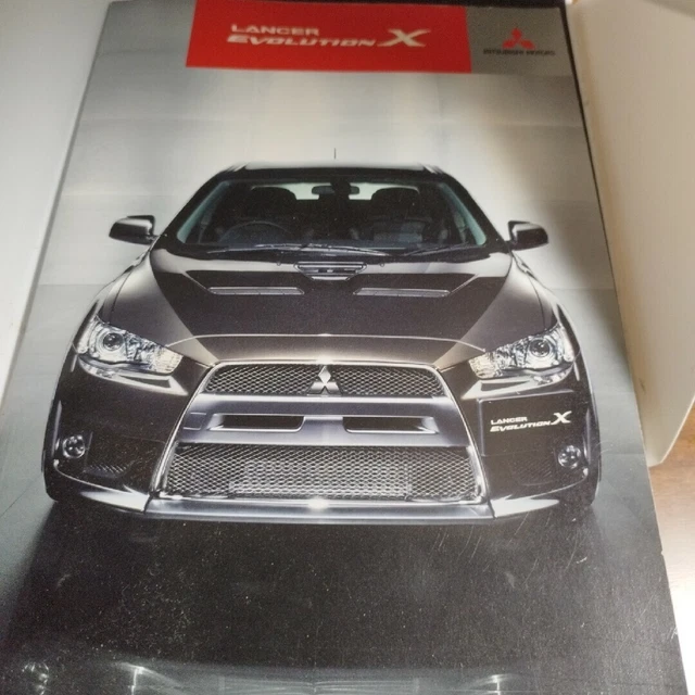 LANCER EVOLUTION X Brochure $34.22 - PicClick