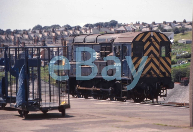 35MM RAILWAY SLIDE of Class 08 08945 @ Plymouth Copyright to Buyer £4. ...