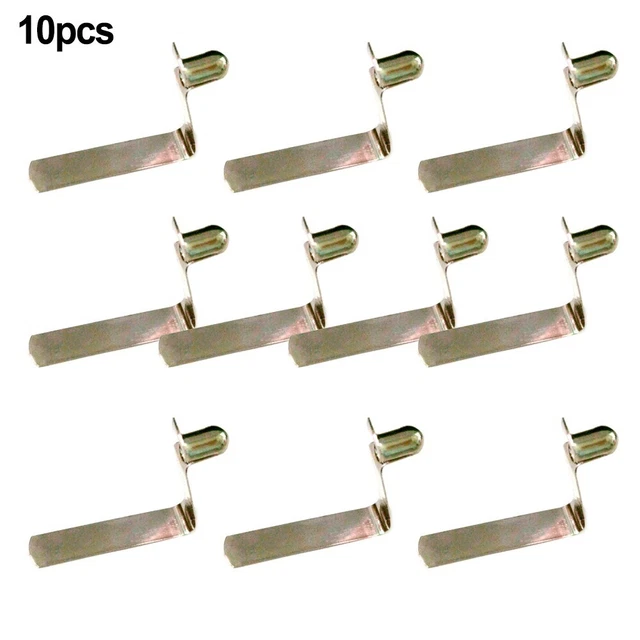 PACK DE 10 clips à ressort en métal pour poteaux de tente et tubes de ...