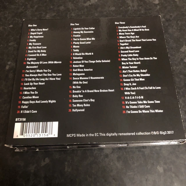 CONNIE FRANCIS - The Absolutely Essential Collection CD Box Set 3 discs ...