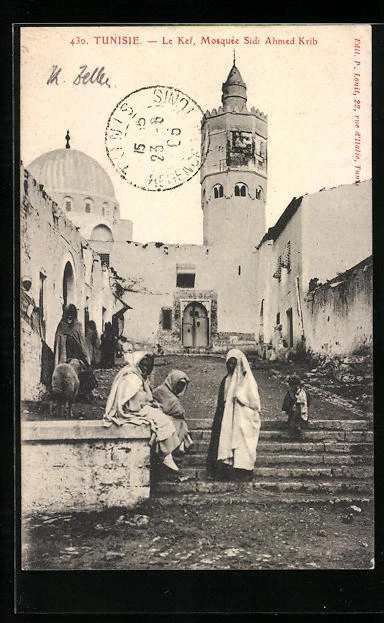 CPA TUNIS, LE Kef, Mosquee Sidi Ahmed Krib 1905 EUR 5,00 - PicClick FR