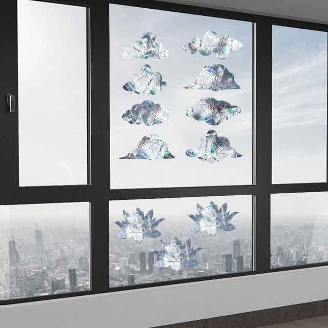 MOON REFRACTION GLASS Wall Decals Window Stickers Rainbow Effect Window ...