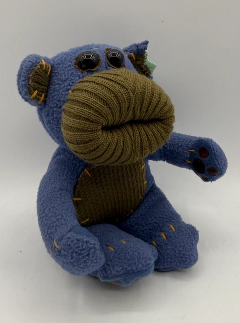 RARE VINTAGE NEV The Bear Talking Plush Toy 5" Bear Behaving Badly CBBC ...