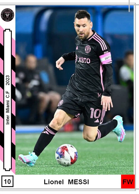 LIONEL MESSI Inter Miami - 2023 - 5 cards no panini (1) EUR 6,30 ...