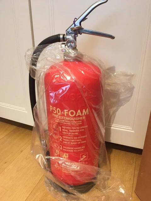 BRITANNIA FIRE P50 Service-Free 6Litre Foam Fire Extinguisher - 2020 £ ...