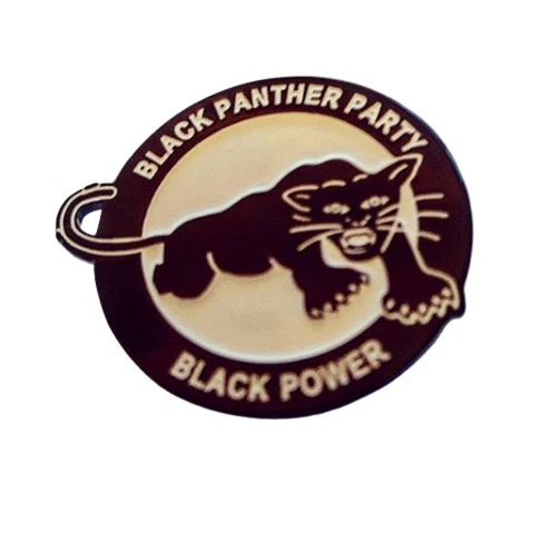 BLACK PANTHER PARTY Pin Badge - Black Power Enamel £6.99 - PicClick UK
