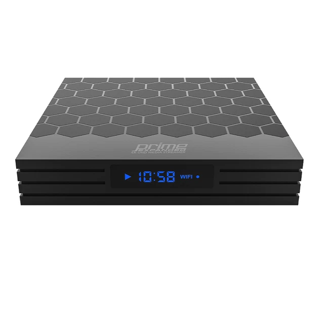 OPTIC STB PRIME lettore IPTV 4K UHD espanso Android 10, H.265 2 GB RAM ...