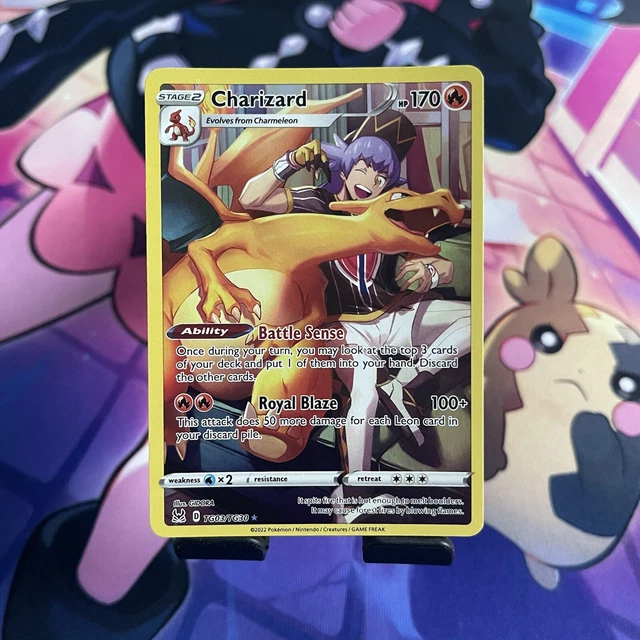 POKÉMON TCG | Charizard Lost Origin Trainer Gallery TG03/TG30 Holo ...