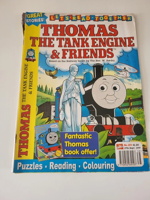 THOMAS THE TANK Engine And Friends No. 259 Marvel Comics 17th Sept 1997 ...