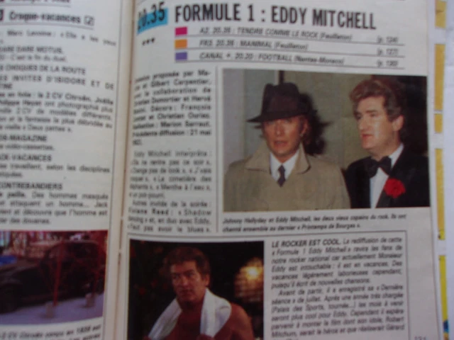 TÉLÉ POCHE N°1013 de 1985: Chantal Goya-Romy Schneider-Alain Delon-Eddy ...