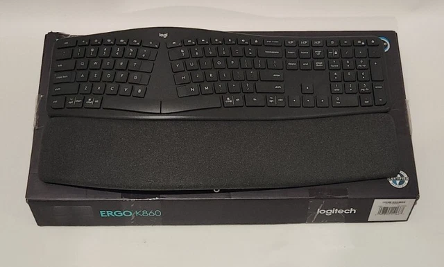 Logitech Ergo K860 Wireless Ergonomic Keyboard 150 98 00 Picclick Ca