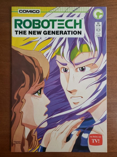 ROBOTECH THE NEW GENERATION COMIC #11 Comico Comics 1985 EN L'ÉTAT VU À LA TV ! NM EUR 3,80 ...