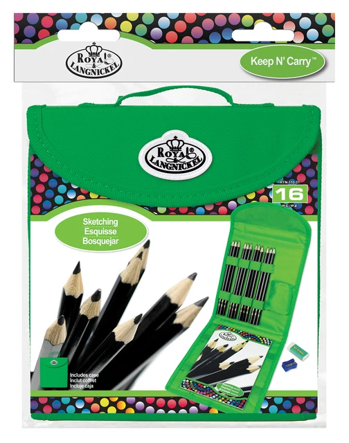 COOL ART CROQUIS Set Crayons & Dessin Coussin Enfants Garder & Carry ...