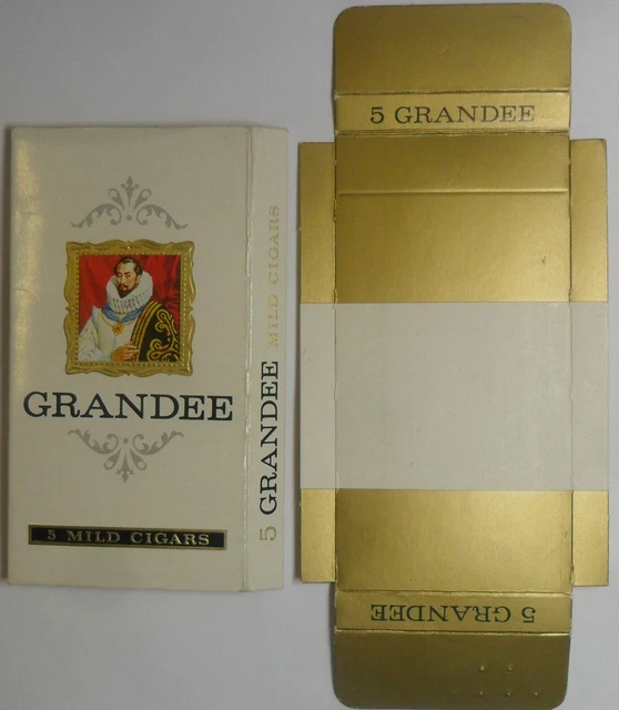 GIGAR PACKET LAMBERT & BUTLER 'GRANDEE' 5 CIGARS, EMPTY, Good £1.98 ...
