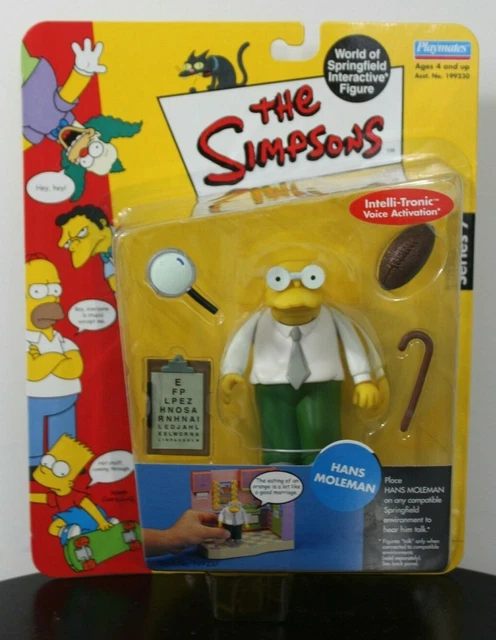FIGURA DE ACCIÓN HANS MOLEMAN Simpson WoS 199237 World Springfield 2001 ...