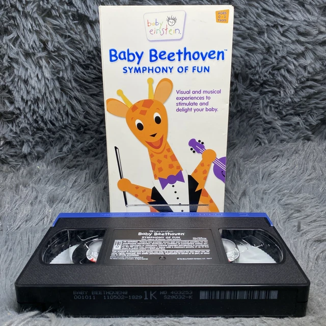 WALT DISNEY BABY Einstein - Baby Beethoven VHS Tape 2002 Symphony Of ...