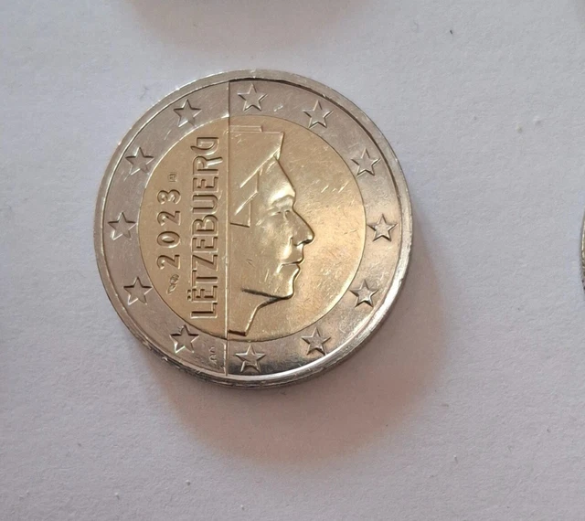 PIÈCE DE 2 euros rare LETZEBUERG 2023 EUR 145,00 - PicClick FR
