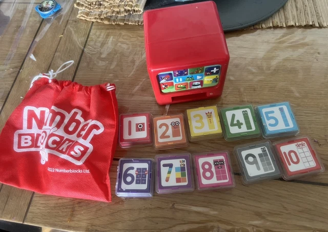 NUMBER BLOCKS NUMBER Fun 1 to 10 Electronic Counting Cube Toy Maths ...