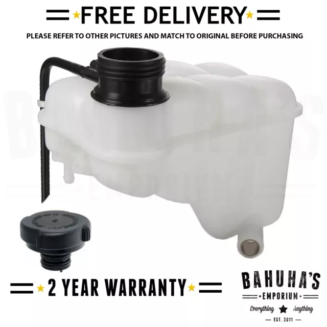 LAND ROVER DISCOVERY 2 Coolant Expansion Header Water Tank + Cap 2.5 ...