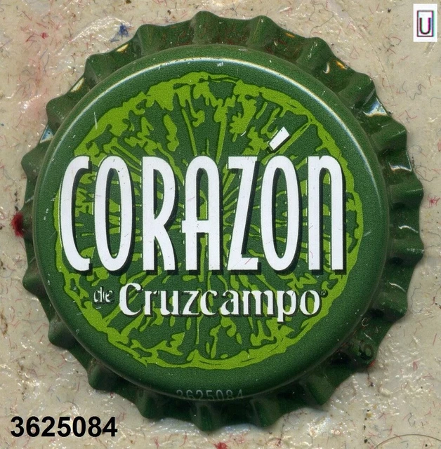 CHAPA CERVEZA CRUZCAMPO Corazón EXPORT xapa kronkorken tappi bottle cap ...