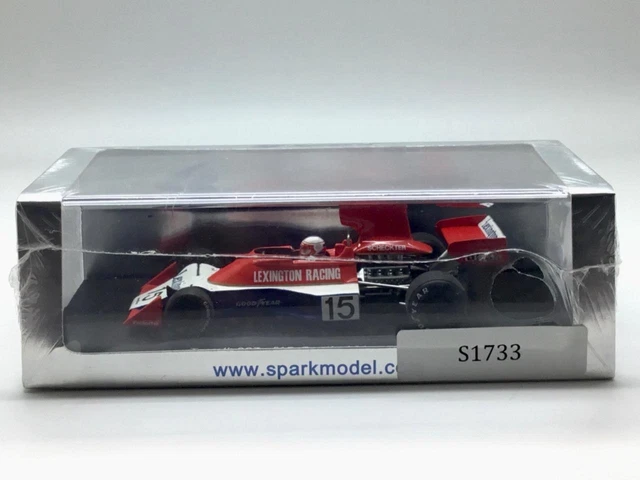 SPARK TYRELL 007 Gp D'afrique Du Sud 1976 Ian Scheckter S1733 1/43 EUR 118,46 - PicClick FR