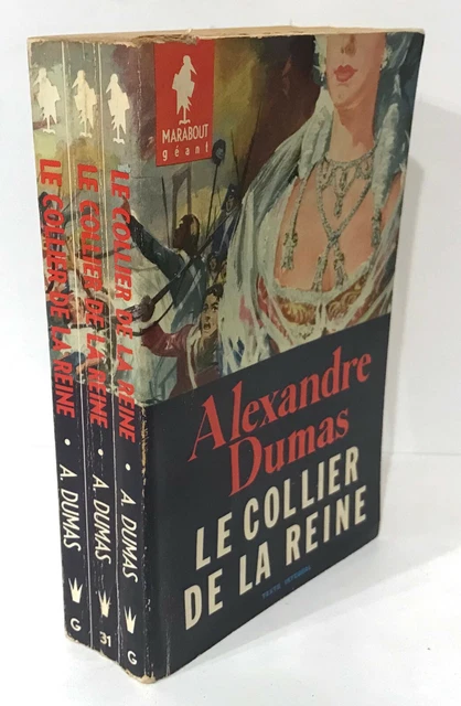 LIVRE ROMAN ANCIEN Marabout Géant G31 Alexandre Dumas Le collier de La ...
