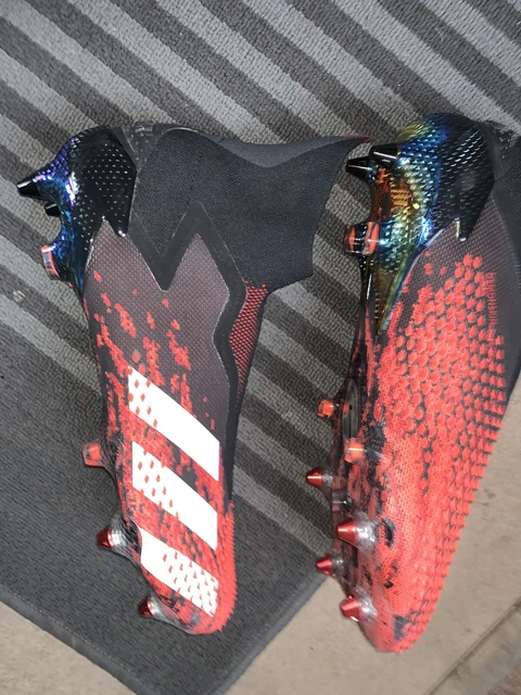 ADIDAS PREDATOR MUTATOR 20+ FG - Core Black / White/Red New No Box Size ...