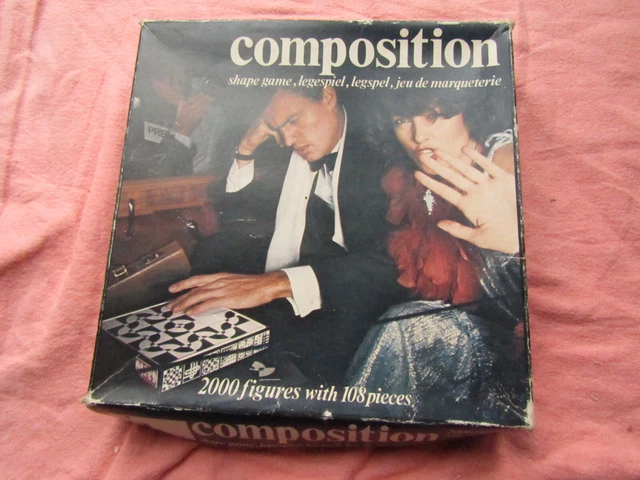 1980'S COMPOSITION STRATEGY Shape Game 100% Complete £5.95 - PicClick UK
