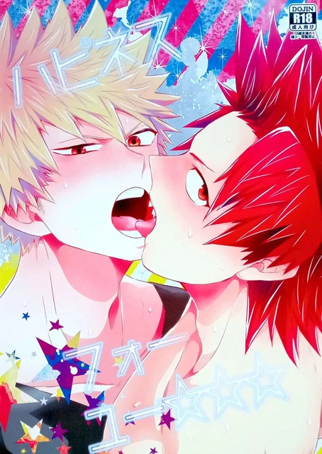 My Hero Academia Bakugo X Eijiro Kirishima Kiribaku 32pg Yaoi Doujinshi