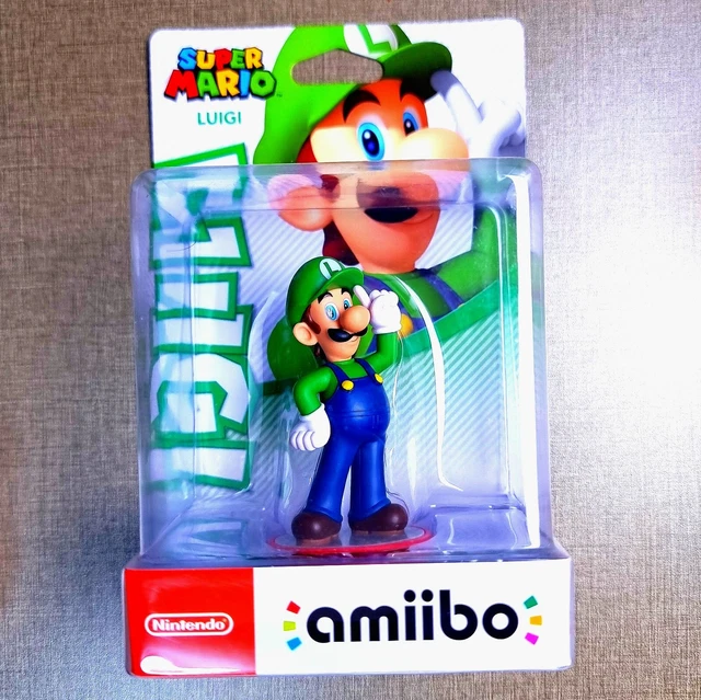 AMIIBO LUIGI SUPER Mario Series Collection Nintendo Switch 3DS WII-U ...