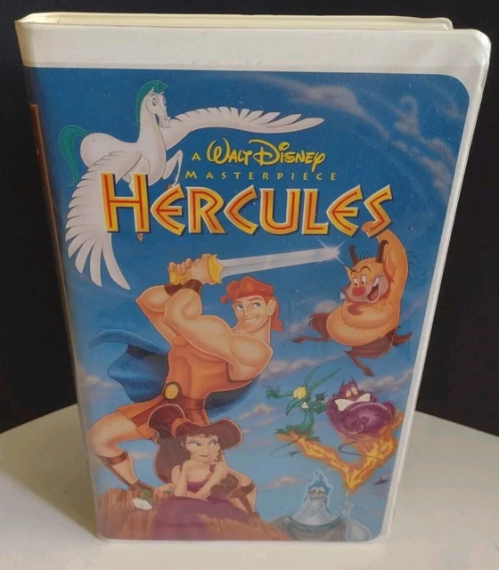 DISNEY’S HERCULES VHS 1997 Video Tape Masterpiece Collection Clamshell ...